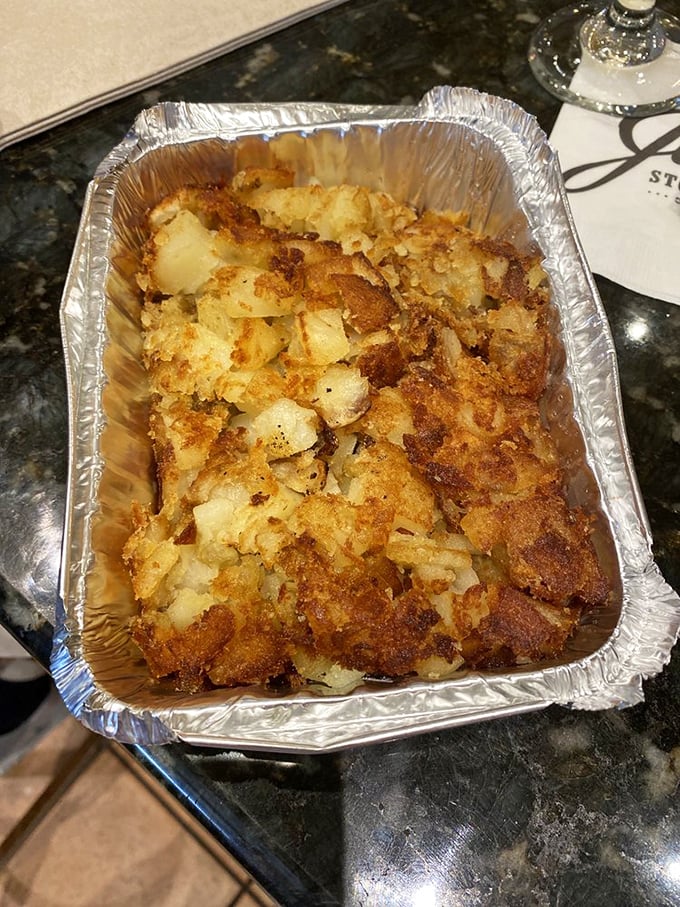 These hash browns aren't just a side dish—they're a golden-brown masterpiece that could make a potato weep with pride.
