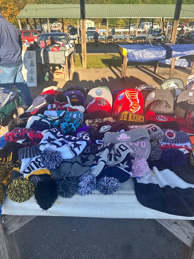Team spirit on display! Sports fans can find their tribal colors without the stadium markup—perfect for game day bragging rights.