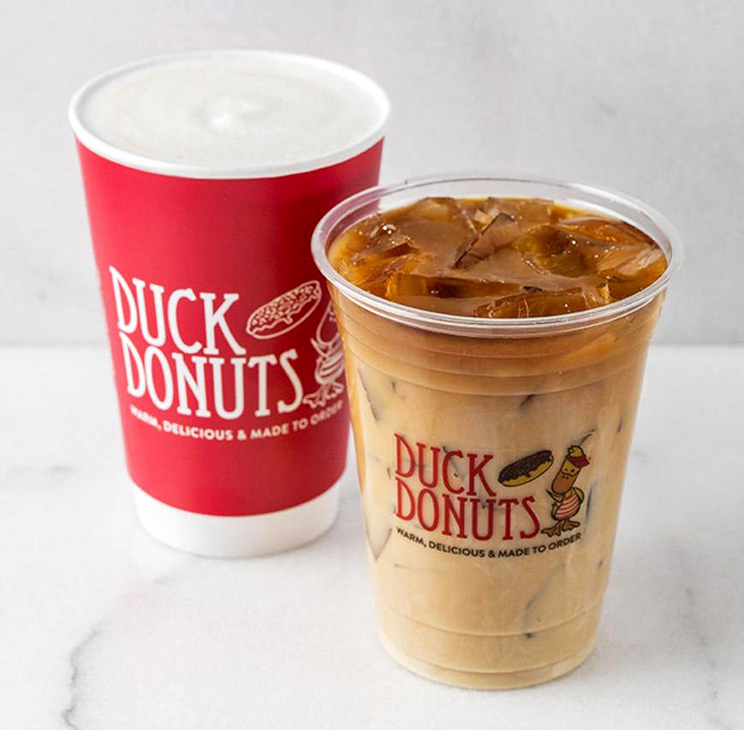 This isn't just iced coffee—it's liquid motivation with a Duck Donuts twist that'll jumpstart your day.