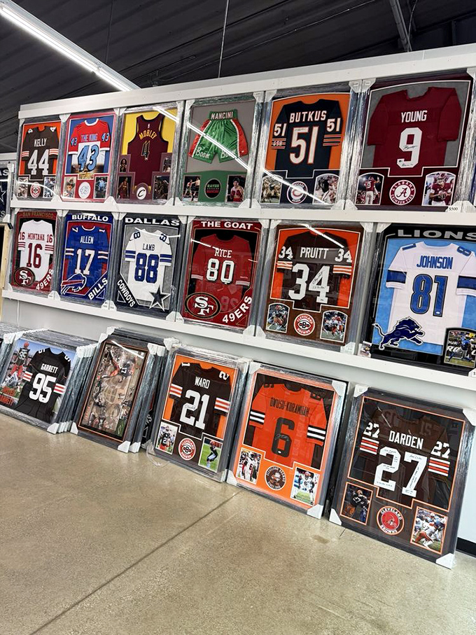 Collectibles displays that transport you back to decades when things were built to last several lifetimes.