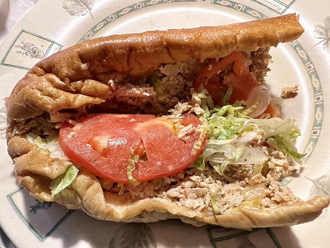 The Italian hoagie in all its glory—where fresh vegetables, quality meats, and the perfect roll come together like a delicious family reunion.