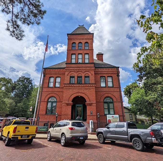 This red-brick beauty houses more local history than your uncle's fishing stories – and it's all true.
