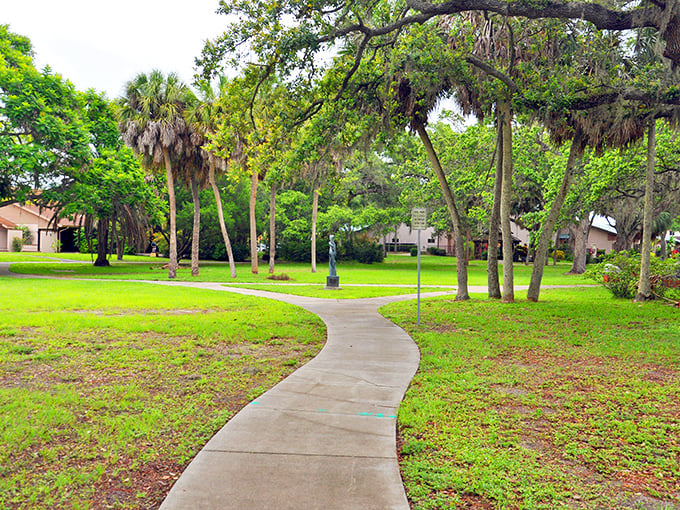 Lukewood Park's winding paths invite contemplative walks under Spanish moss – nature's version of mood lighting for your afternoon constitutional.