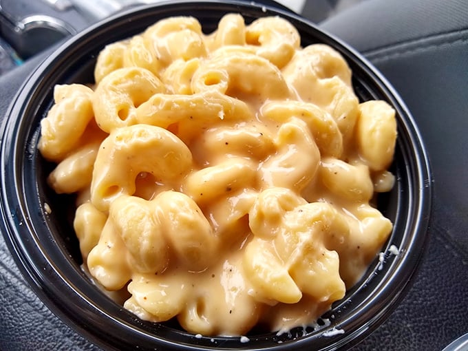 Mac and cheese that doesn't just hug your soul—it gives it a full spa treatment. Creamy, cheesy, and unapologetically comforting.