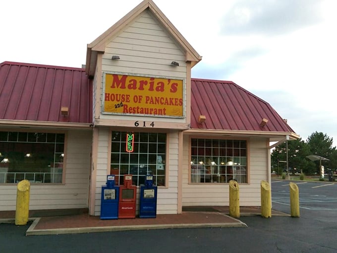 Maria's House of Pancakes serves breakfast the way breakfast should be—unapologetically comforting and large enough to qualify as two meals.