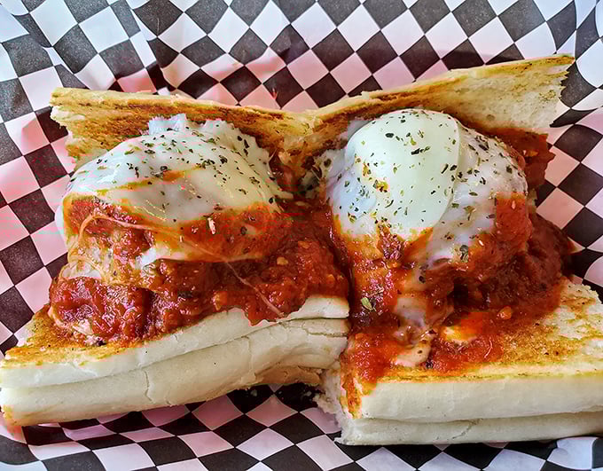 Meatballs and melted cheese nestled in crusty bread – comfort food that bridges the 1,700-mile gap between Chicago and Phoenix with every bite.
