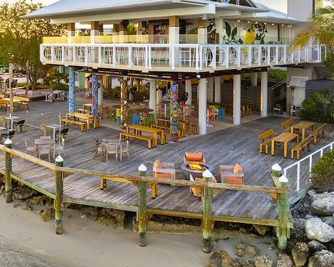 Where food meets view—this waterfront dining spot proves that atmosphere is indeed the secret ingredient in any great meal.