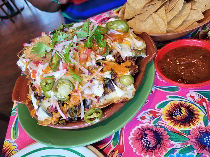 These chorizo-topped nachos prove that sometimes the best therapy comes loaded with cheese and good intentions.