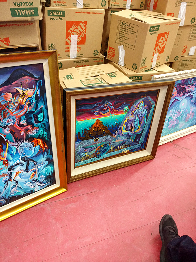 Framed artwork transforms walls into galleries where masterpieces wait patiently for their next appreciative home and heart. 