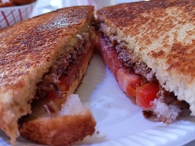 The patty melt that proves some culinary marriages are truly made in diner heaven above.