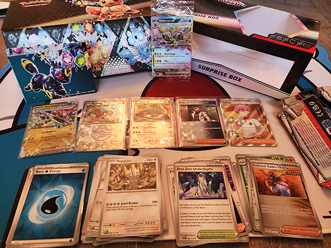 Each card sleeve contains a miniature masterpiece—artwork and nostalgia perfectly preserved like fine wine, only more colorful and less staining.