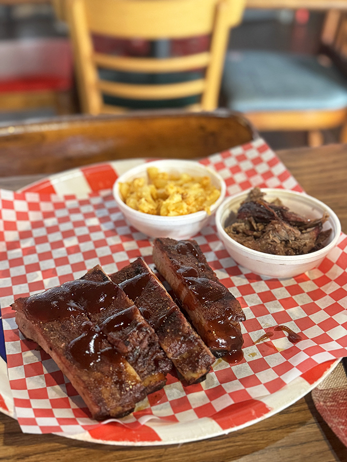 These ribs don't just fall off the bone – they practically leap into your waiting hands.