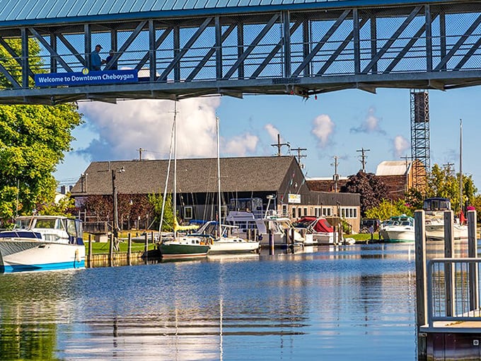 "Welcome to Downtown Cheboygan" isn't just a sign—it's an invitation to slow down and remember what American small towns do best.