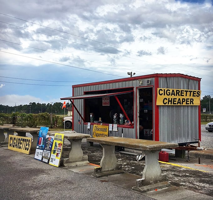 The roadside entrepreneur's dream—a tiny shop with loyal customers who appreciate the direct approach and no-frills service.