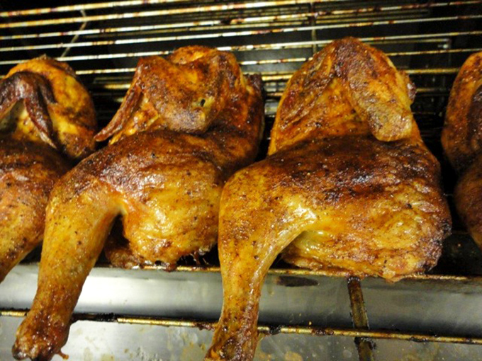 Golden-brown smoked chicken that proves poultry deserves just as much respect in the barbecue world as its four-legged counterparts.