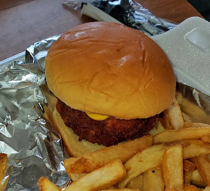 The soft crab sandwich—a Maryland rite of passage. When a crab molts its shell and lands between two pieces of bread, magic happens.