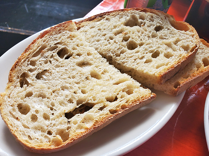Sourdough that actually tastes like sourdough, not cardboard pretending to have personality.