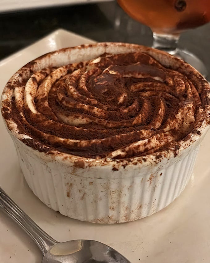 This tiramisu isn't just dessert—it's architecture, engineering, and poetry all swirled into one cocoa-dusted masterpiece.