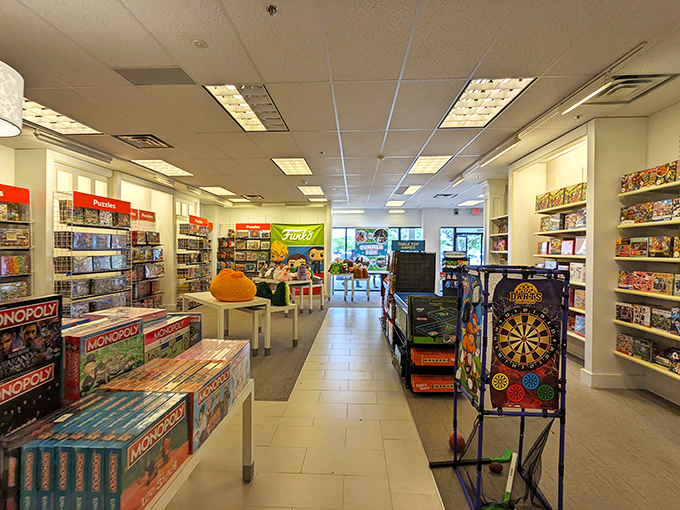Board game heaven for the analog soul—Monopoly stacks taller than your weekend plans and puzzles more intriguing than your last blind date.