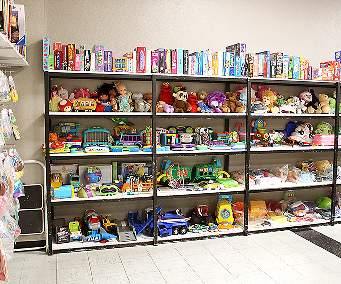 Childhood nostalgia by the shelf-full. These toys have already been loved once—now they're ready for their sequel.