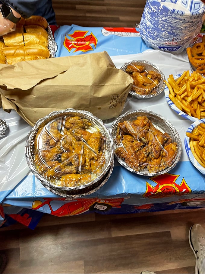 Wings that demand to be the main event, not the opening act. Paired with golden fries, this is comfort food nirvana.