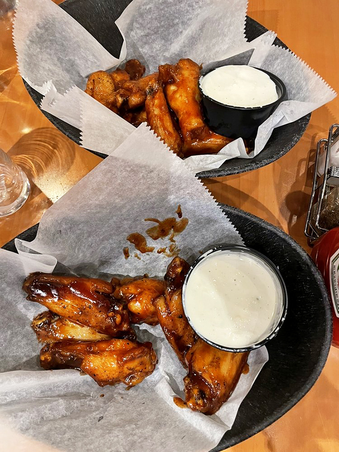 These wings aren't trying to reinvent the wheel – they're just perfectly executing the classics, like your favorite band playing their greatest hits.