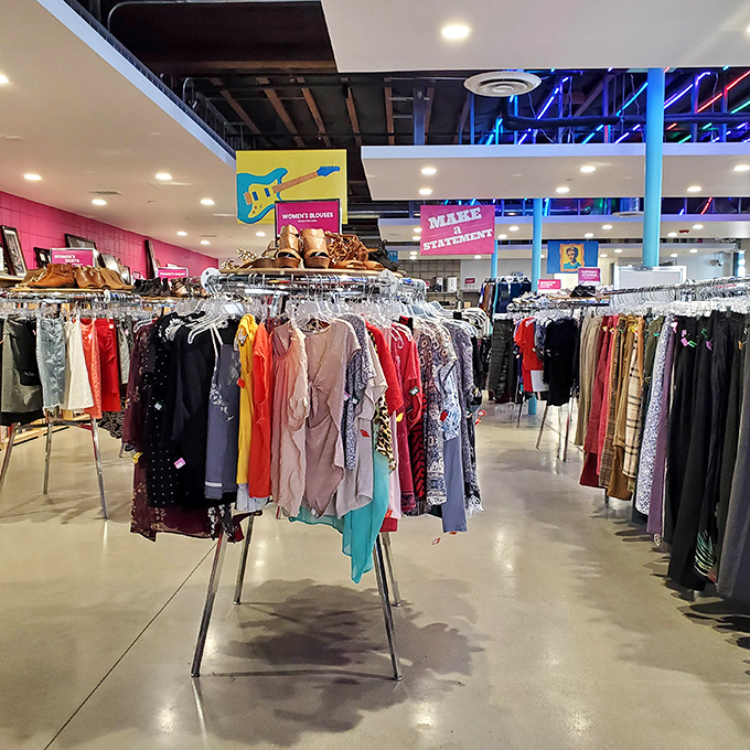 Color-coding isn't just for closet organization—it makes finding that perfect blouse as easy as spotting a peacock in a penguin parade.