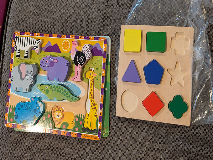 Childhood classics that don't need batteries! These wooden puzzles have survived the iPad era, ready to delight another generation of tiny fingers.