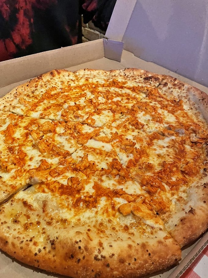 Buffalo chicken pizza bridges the gap between your favorite wing night and serious pizza cravings beautifully.