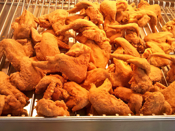 Wings so perfectly fried they deserve their own hall of fame. The kind of food that makes conversation impossible except for "Mmm."