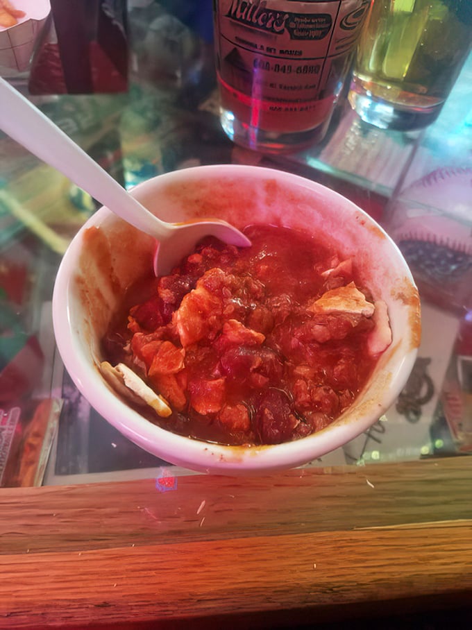 Homestyle chili that looks like it came straight from grandma's recipe box – hearty, unpretentious, and exactly what you need on a Wisconsin winter day.