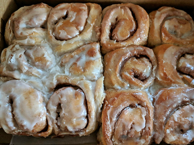 Cinnamon rolls that could end family feuds. These spiral wonders of buttery, glazed perfection are what breakfast dreams are made of.