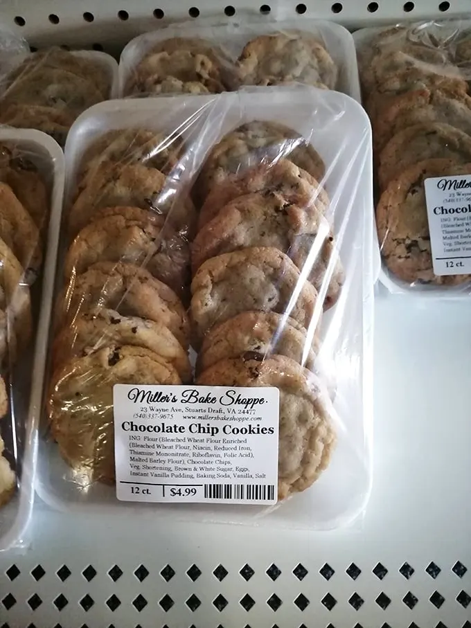 Fresh-baked cookies lined up like edible soldiers, each one promising a moment of pure, uncomplicated bliss.