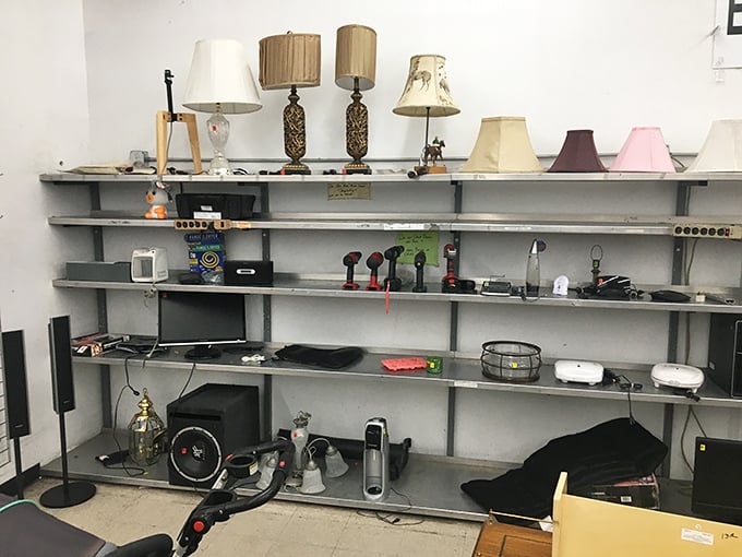 Lamps that have illuminated decades of living rooms stand ready for their next chapter. Vintage lighting at its most accessible.