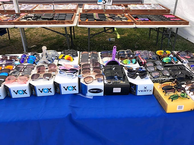 Sunglasses, sunglasses everywhere, but which pair to pick? Channel your inner Elton John or go classic Jackie O—all for pocket change.