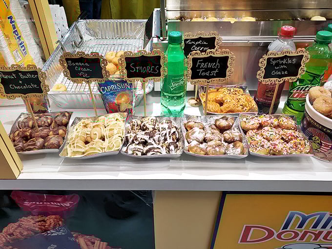 Donut heaven awaits the weary treasure hunter. After all, antiquing burns calories that must be immediately replaced with sprinkles and sugar glaze.