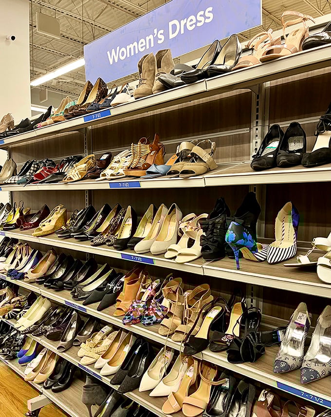 Cinderella had one fairy godmother; you've got an entire shoe department. From practical flats to party heels, your glass slipper awaits.