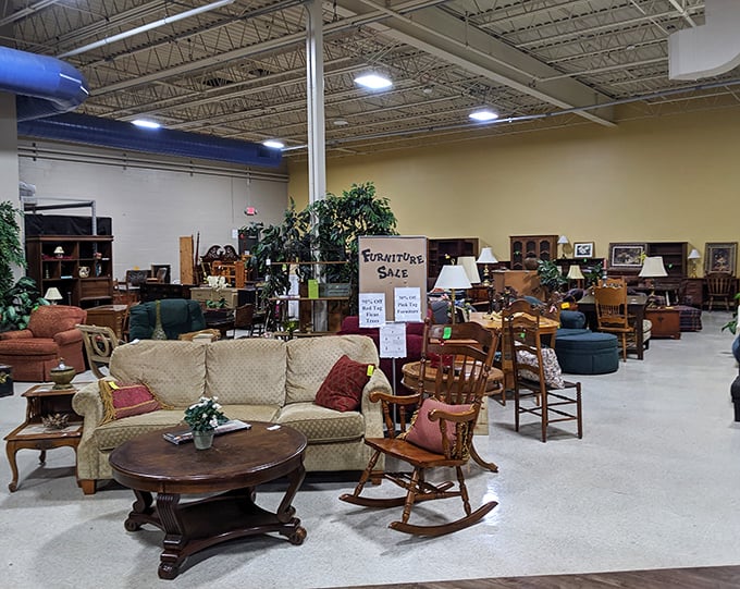 Not your grandmother's hand-me-downs—unless your grandmother had impeccable taste in solid wood furniture that costs a fortune new.