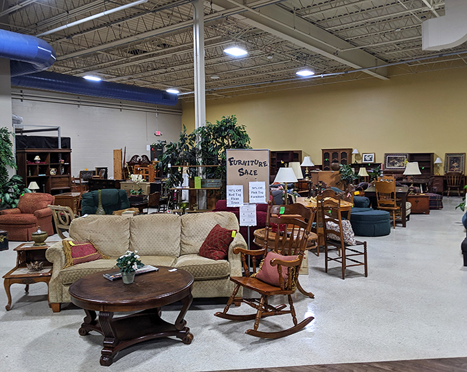 Not your grandmother's hand-me-downs—unless your grandmother had impeccable taste in solid wood furniture that costs a fortune new.