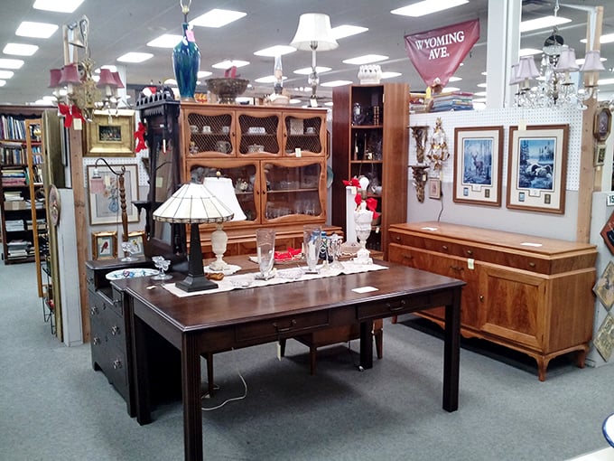 Furniture that's survived more family gatherings than your mother's green bean casserole recipe.
