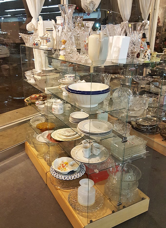 Crystal and china that would make your grandmother swoon. These aren't just dishes—they're conversation pieces waiting to happen.