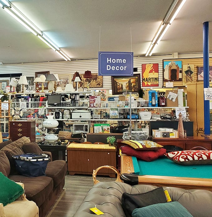 The Home Décor section: where your living room's glow-up begins. From vintage lamps to comfy couches, it's interior design without the interior designer price tag.
