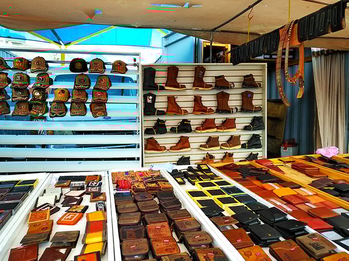 Leather goods that tell stories—each wallet, belt, and boot carries the potential for decades of faithful service and patina.