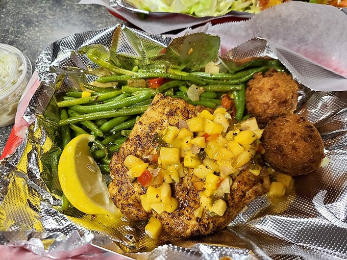 Mango snapper bringing tropical sunshine to your taste buds – this is Florida on a plate, folks.