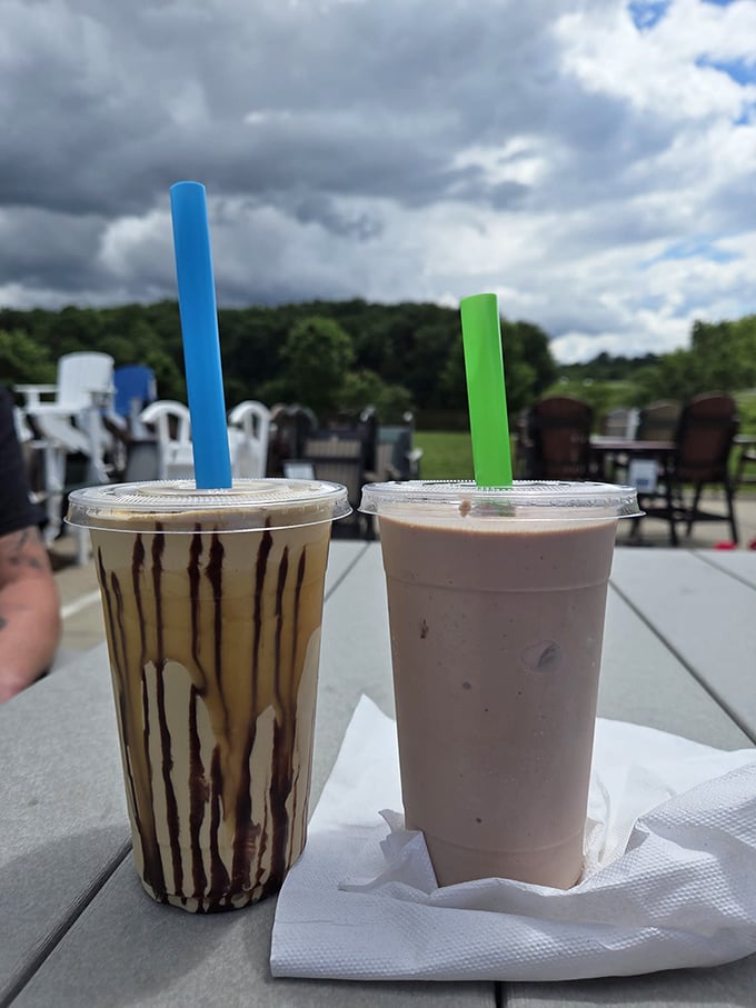 Milkshake options that would make Happy Days' Arnold's jealous – thick, creamy, and worth the brain freeze.