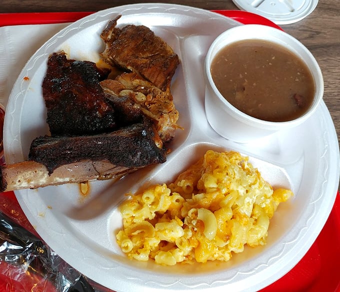 These ribs don't need a fancy introduction—they've got that bark-on-the-outside, tender-on-the-inside magic that speaks barbecue fluently.