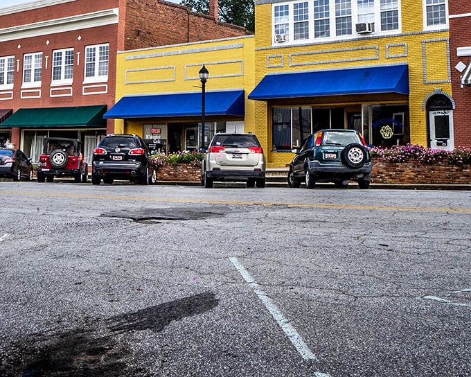 Parking spots right in front of the store? In Whitmire, convenience isn't a premium feature—it's just how things are done.