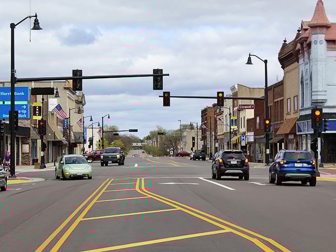 Antigo's classic main street looks like it could be the set of a nostalgic movie about small-town America.