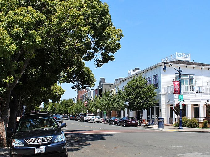 Benicia's waterfront district offers small-town charm with big-time views, where every street seems to lead to the sparkling bay.