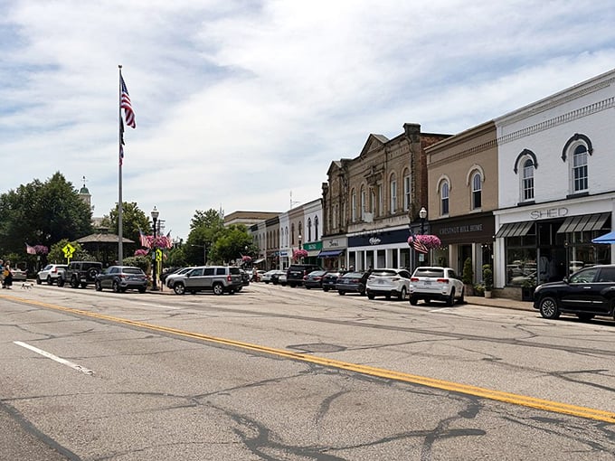 “Classic storefronts, small-town pride, and timeless charm — that’s the spirit of Chagrin Falls.